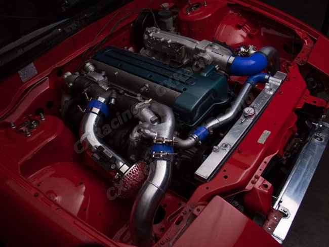 Aluminum Coolant Radiator + Water Pipe Kit for 89-99 Nissan 240SX S13 ...