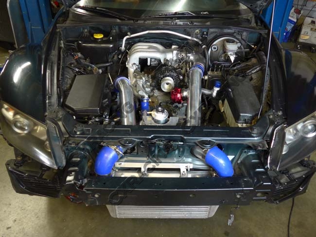 13B Turbo Engine Mount Manifold Downpipe Intake MF Kit For RX8 RX-8 ...