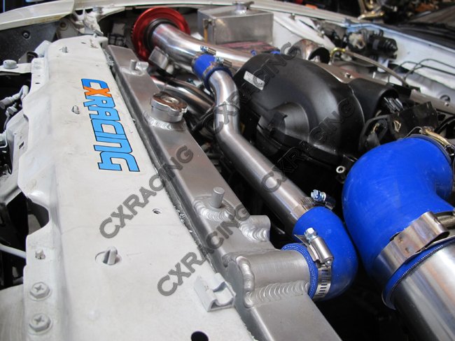 1JZ-GTE-VVTI 1JZ Engine Swap Kit Intercooler Downpipe Catback For 240SX ...