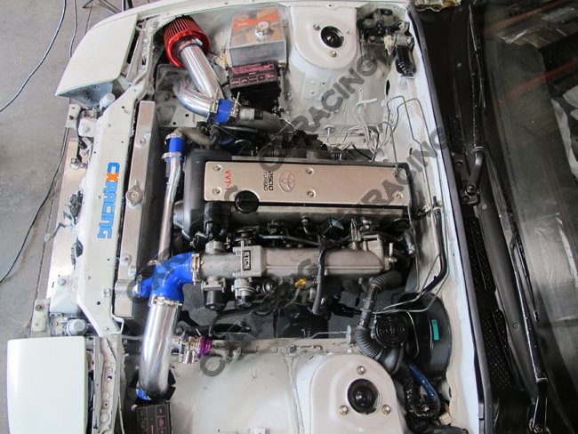 1JZ-GTE-VVTI 1JZ Engine Swap Kit Intercooler Downpipe Catback For 240SX ...