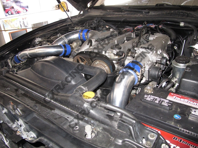 Intercooler Piping Intake Kit Turbo Downpipe For SC300 1JZ-GTE VVTI Swap