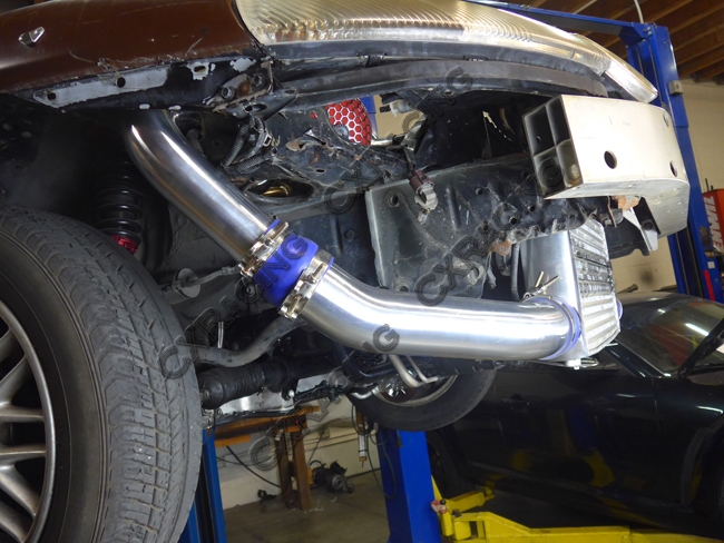 Single Turbo Intercooler Manifold Downpipe Kit For SC300 2JZ-GTE Swap ...