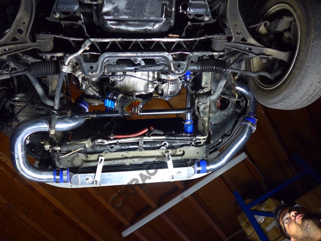 Single Turbo Intercooler Manifold Downpipe Kit For SC300 2JZ-GTE Swap ...