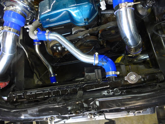 Intercooler Turbo Intake Radiator Piping Downpipe For SC300 2JZ-GTE 2JZGTE