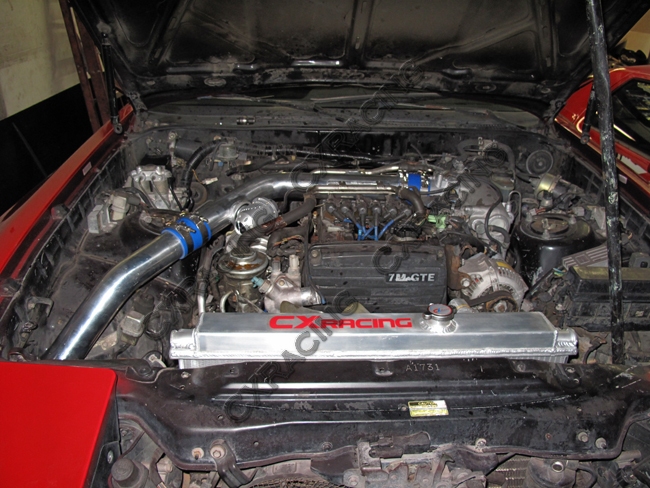 Turbo Intercooler Piping Kit Manifold For 1986-1992 Supra 7MGTE MK3