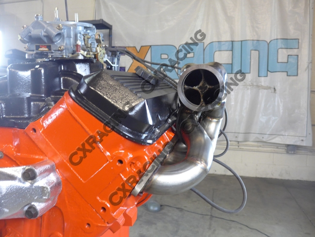 Twin Turbo Header Intercooler Kit For 64-67 Chevelle BBC Big Block 396 ...