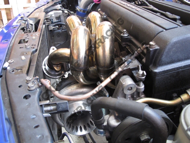 T04E Turbo Kit RAM Thick Manifold For Civic Integra EK B18 LS GSR B-Series