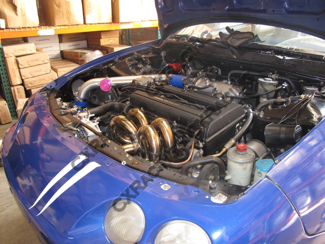 GT35 Turbo Kit RAM Thick Manifold For Civic Integra B18 LS GSR B-Series EK