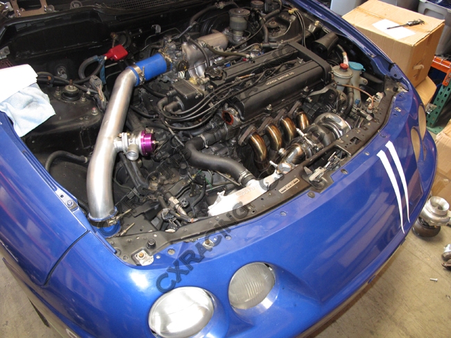 GT35 Turbo Kit For Civic Integra EF EG EK B-Series Top Mount Manifold ...
