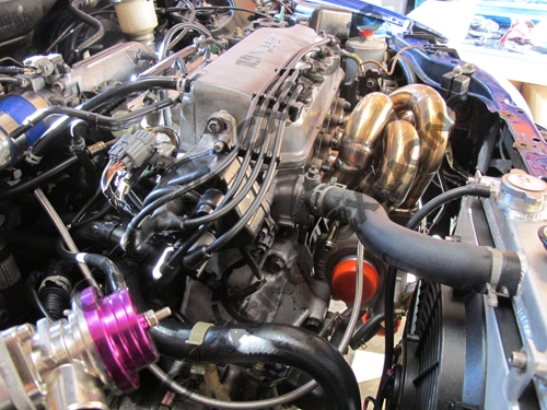 T28 Turbo Kit Thick Manifold For Civic D15 D16 D-Series EK EG DC2