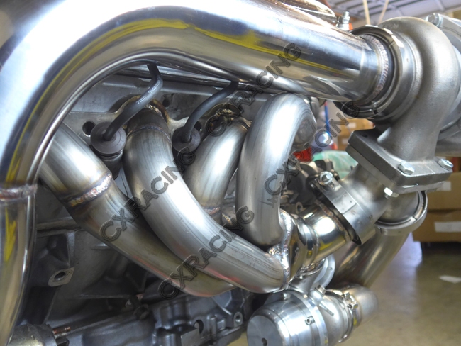 Turbo Manifold Downpipe Intercooler Kit 240SX S13 S14 LS1 LSx Engine Swap
