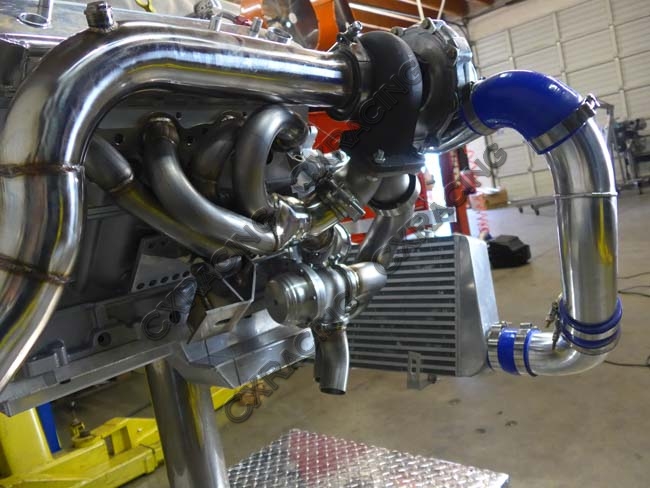 Turbo Manifold Downpipe Intercooler Kit 240SX S13 S14 LS1 LSx Engine Swap