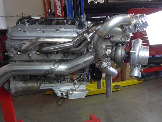 LS1 Twin Turbo Manifold Intercooler Kit Motor Mounts Oil Pan For 63-65 ...