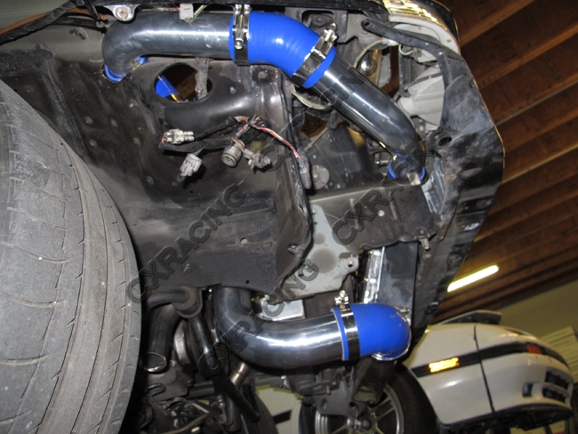 Twin Turbo Intercooler kit for 1986-1992 Toyota Supra MK3 with LS1 Swap