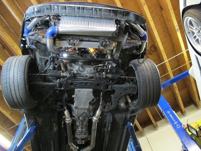 Twin Turbo Intercooler kit for 1986-1992 Toyota Supra MK3 with LS1 Swap