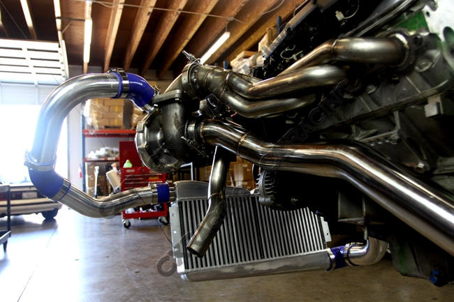 Twin Turbo Intercooler kit for 1986-1992 Toyota Supra MK3 with LS1 Swap