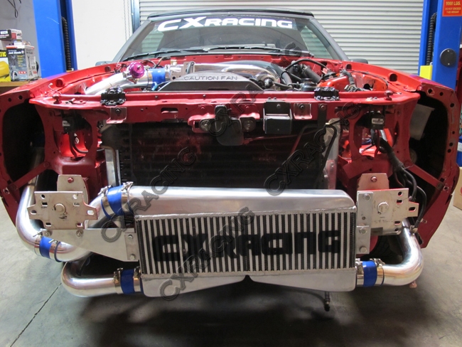Twin Turbo Kit For 79-93 Ford FoxBody Mustang 5.0L Dual GT35 900 HP