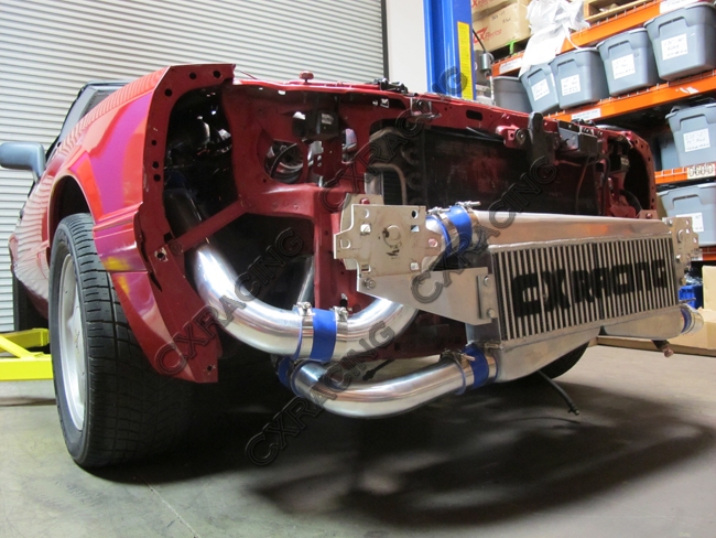 Twin Turbo Kit For 79-93 Ford FoxBody Mustang 5.0L Dual GT35 900 HP