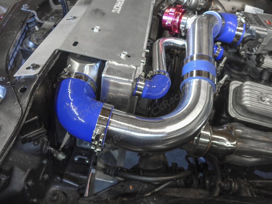 Turbo Kit Intercooler Piping Radiator For 68-72 Chevrolet Chevelle SBC ...