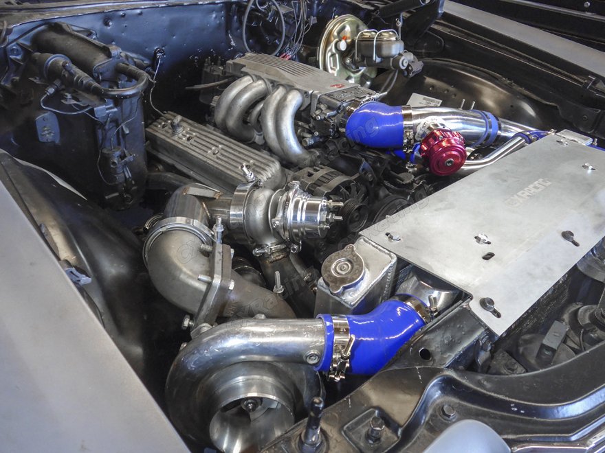 Turbo Header Kit For 68-72 Chevrolet Chevelle SBC Small Block Engine